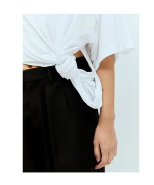 Sportmax Afgano Ruched Crewneck Top