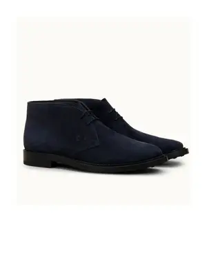 TOD'S Desert Almond-toe Ankle Boots
