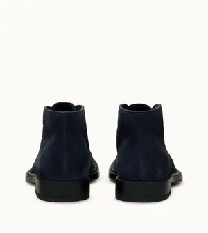 TOD'S Desert Almond-toe Ankle Boots