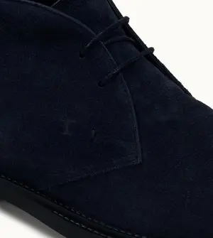 TOD'S Desert Almond-toe Ankle Boots