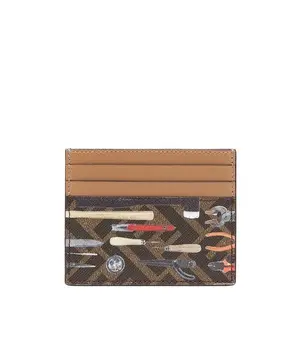 Fendi Graphic Printed Cardholder