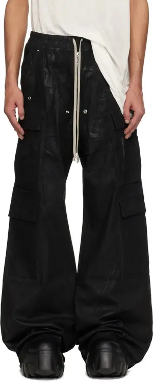 Rick Owens Double Cargo Jumbo Belas Trousers