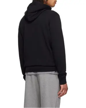 Maison Kitsuné Fox Head Patch Drawstring Hoodie