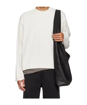 ENTIRE STUDIOS Heavy Long Sleeved Crewneck T-shirt