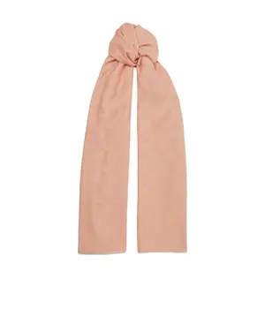Max Mara Logo Scarf - Nude