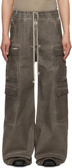 Rick Owens Double Cargo Jumbo Drawstring Pants