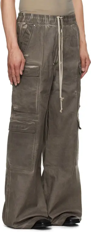 Rick Owens Double Cargo Jumbo Drawstring Pants