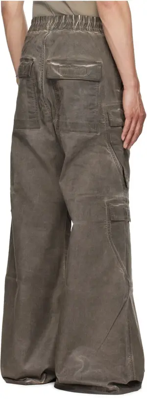 Rick Owens Double Cargo Jumbo Drawstring Pants