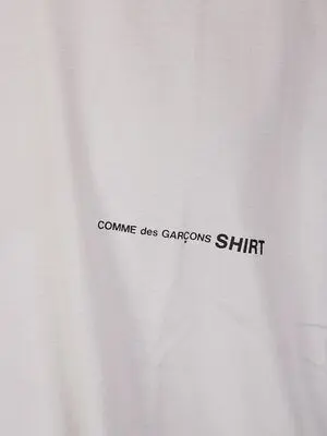 Comme Des Garçons Cotton T-shirt With Print