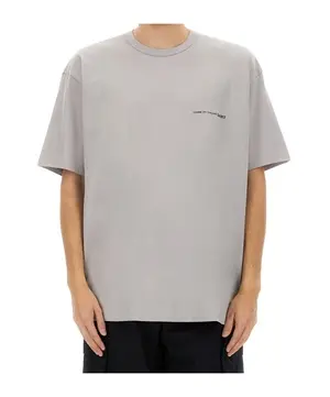 Comme Des Garçons Cotton T-shirt With Print