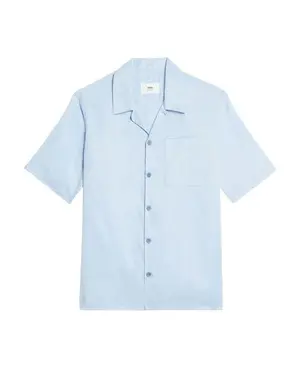 AMI Paris Front Pocket Short Sleeve Shirt