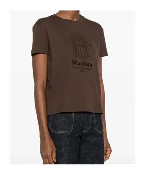 Max Mara Round-neck Short-sleeved T-shirt