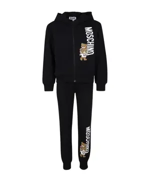 Moschino Two-piece Hooded Sweatshirt And Pants Set