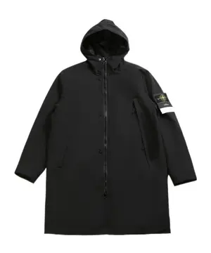Stone Island Padded Coat - Black