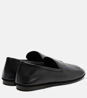 LEMAIRE Outdoor Leather Slip-on Shoes