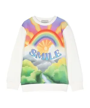 Stella McCartney Long-sleeved Sweater - White