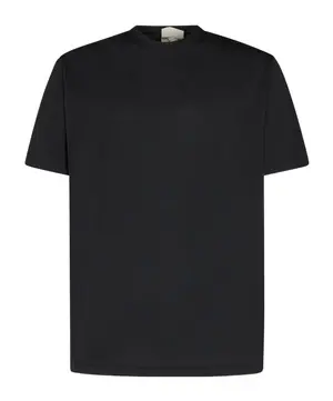TEN C Logo-patch Cotton T-shirt