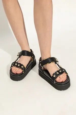Versace Studded Strap Sandals