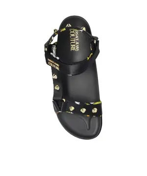 Versace Studded Strap Sandals