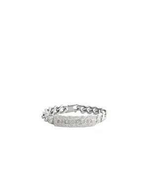 MAISON MARGIELA Foil Numbers-motif Bracelet - Gray
