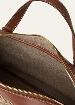 Loro Piana Needle Medium Handbag