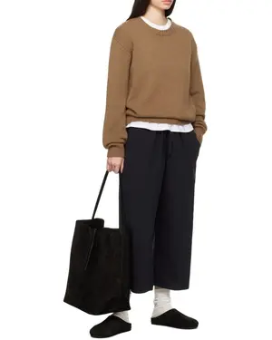 THE ROW Large N/s Park Tote Bag - Black