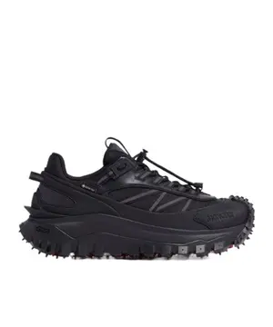 Moncler Laced Sneakers - Black