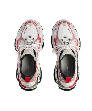 Balenciaga Triple S.2 Sneaker - Grey/red/white