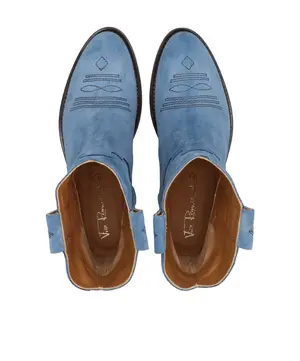VIA ROMA 15 Round Head And Ankle Boots