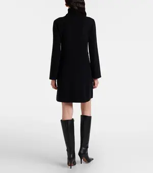 Rixo High-necked Knitted Dress