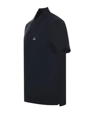 C.P. COMPANY Logo Patch Polo Shirt