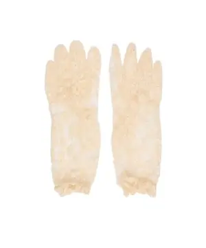 Valentino Garavani Lace Gloves With Vlogo Detail