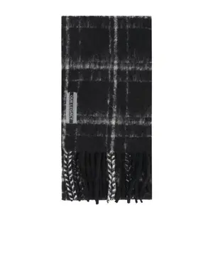 Our Legacy Estate Fringed Scarf - Black
