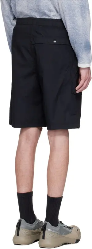 Stone Island Logo Patch Bermuda Shorts