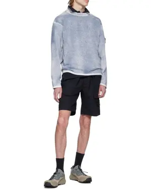 Stone Island Logo Patch Bermuda Shorts