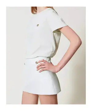 TWINSET Logo-plaque T-shirt