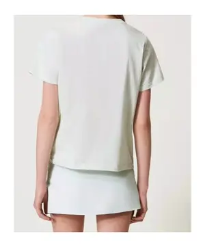 TWINSET Logo-plaque T-shirt