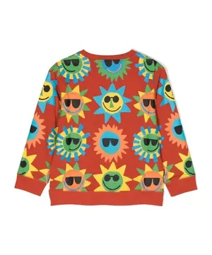 Stella McCartney Sun-print Cotton Sweatshirt
