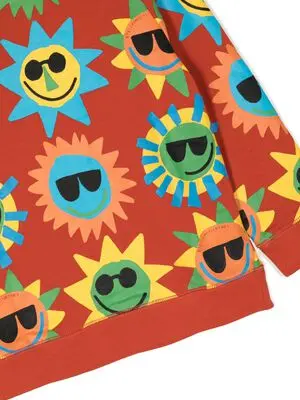 Stella McCartney Sun-print Cotton Sweatshirt