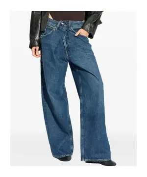 AGOLDE High-waisted Wide-leg Jeans