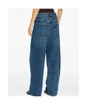 AGOLDE High-waisted Wide-leg Jeans