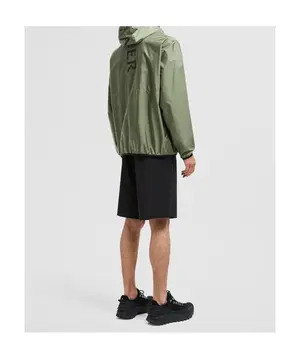 Moncler Granier Logo Patch Zip-up Jacket