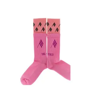 Attico Double-layered Logo Socks