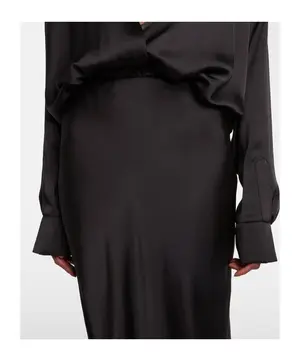 Norma Kamali Long-sleeved Gown