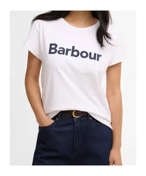 Barbour Hartland Short Sleeve T-shirt - White