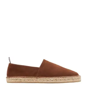 SCAROSSO Round-headed Love Shoes - Brown