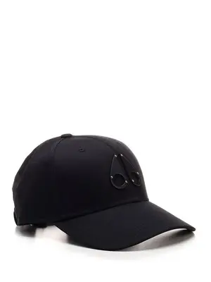 Moose Knuckles Logo Plaque Baseball Cap