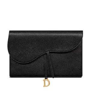 Dior Saddle Pouch - Black