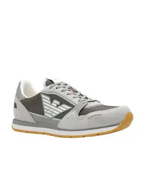 Emporio Armani Paneled Low-top Sneakers