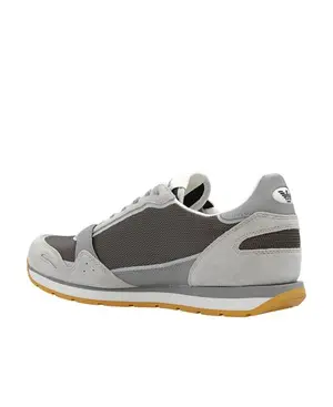 Emporio Armani Paneled Low-top Sneakers